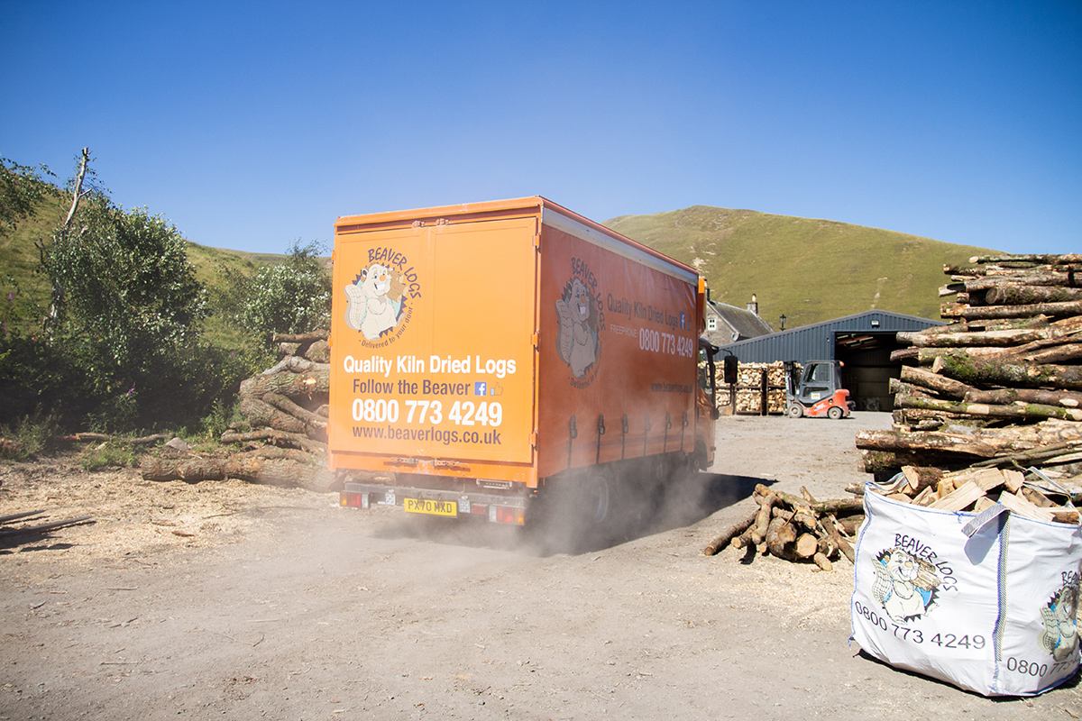 Kiln Dried Logs Scotland | Beaver Logs, Dumfriesshire